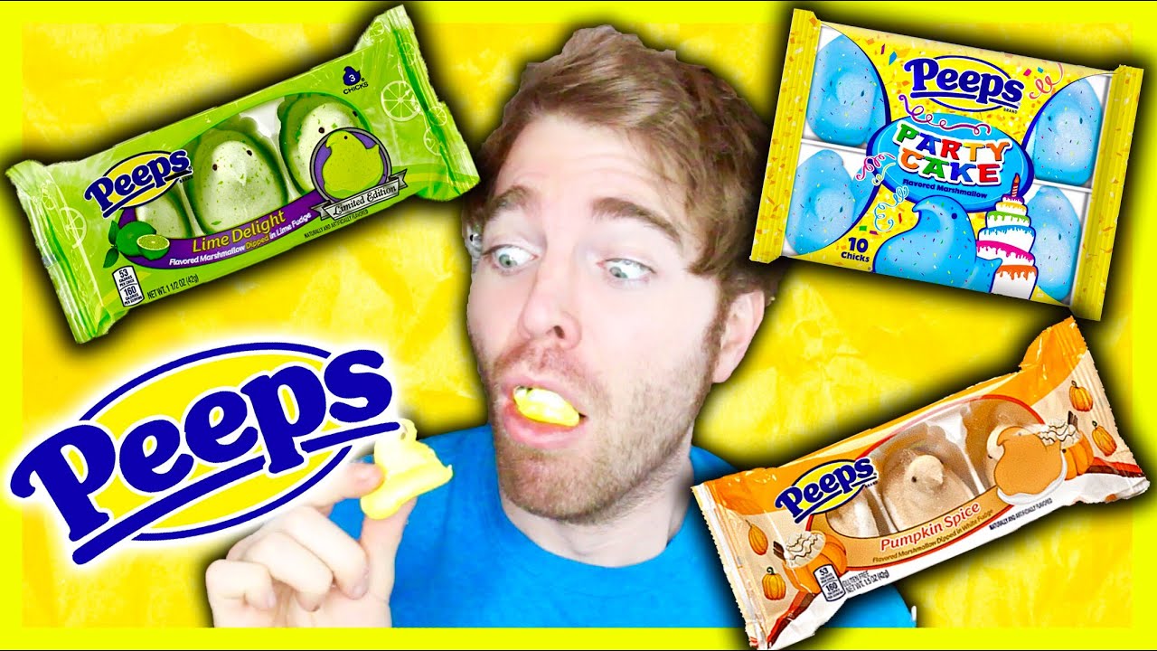 TASTING WEIRD PEEPS FLAVORS - YouTube