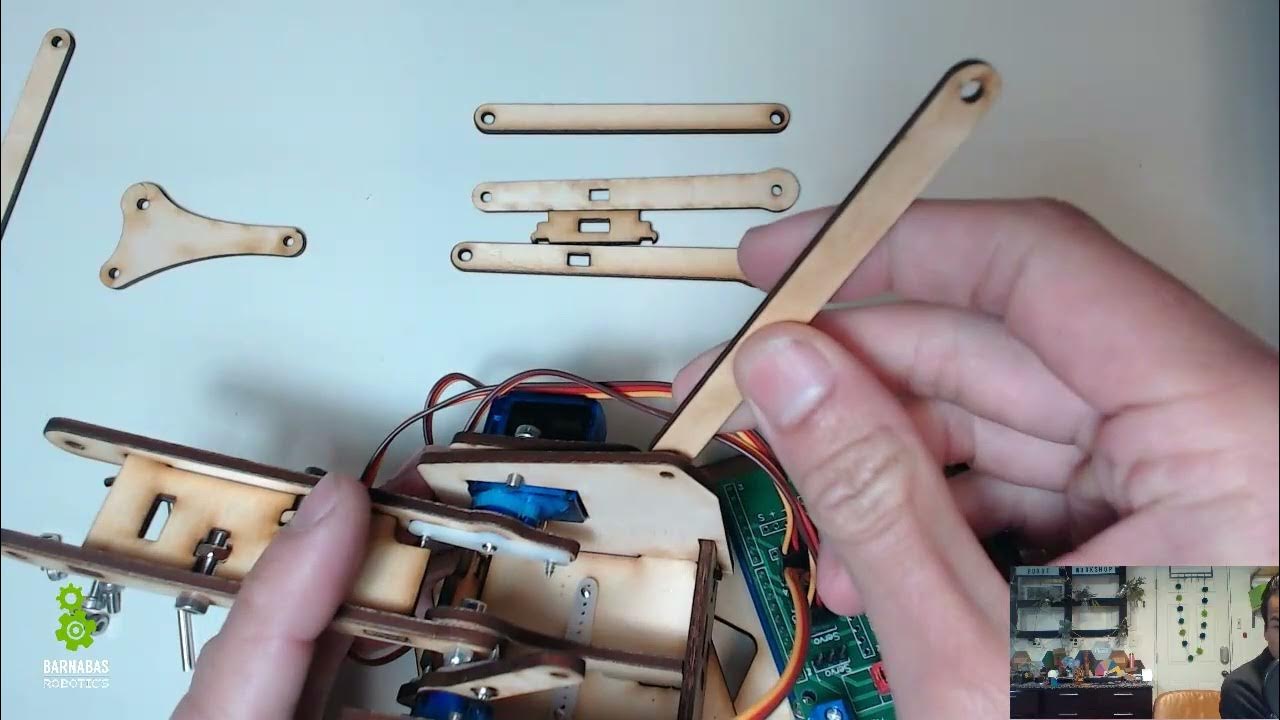 S2E7 - Barnabas Robot Arm Building The Main Robot Arm - YouTube