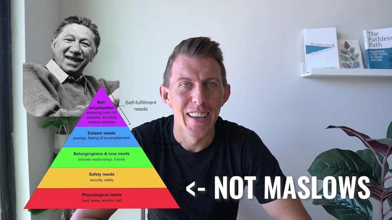 Maslows pyramid is fake - YouTube