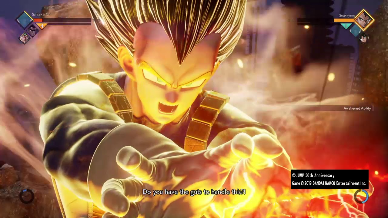Snukky vs Sailsekes JUMP FORCE CZ - YouTube