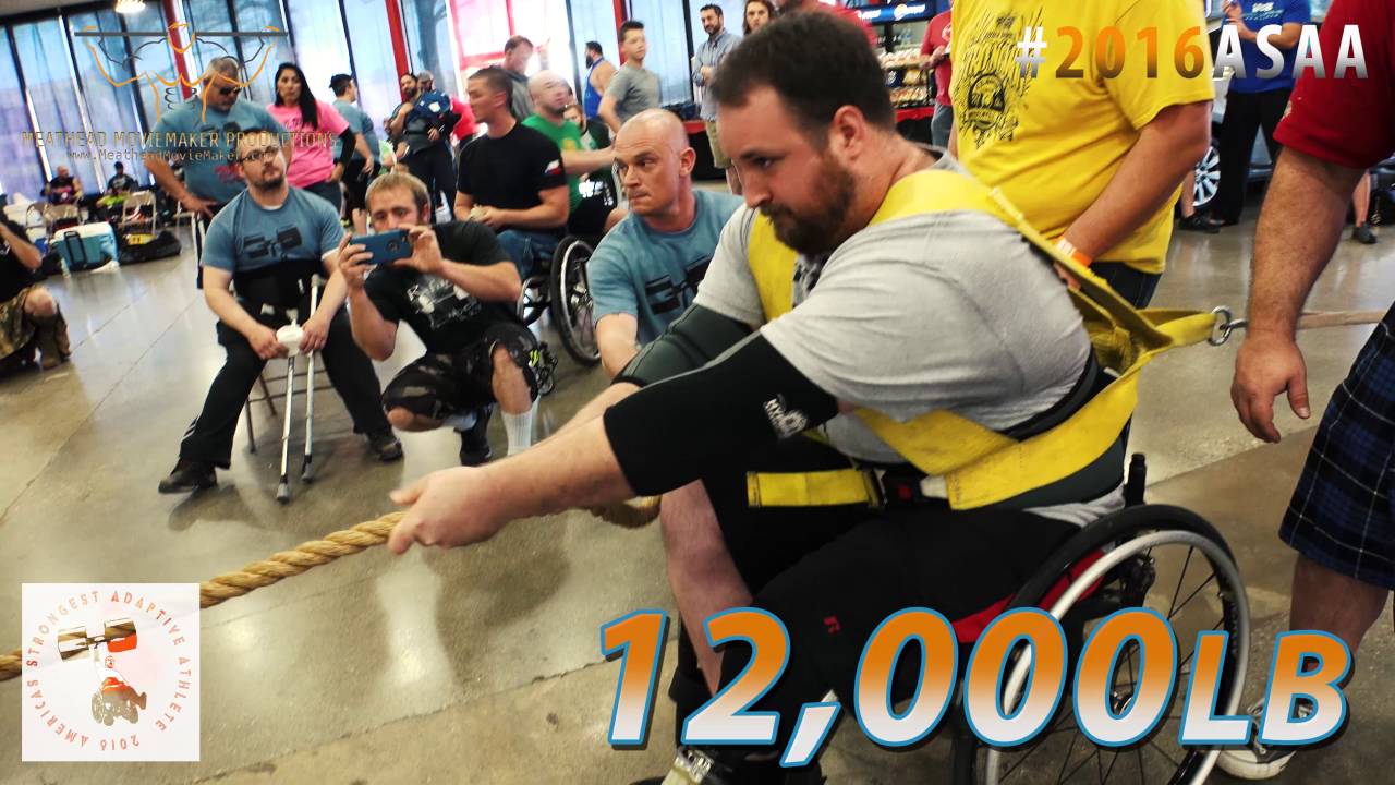 John Stitt "One-Legged Lightning" 2016 America's Strongest Adaptive ...