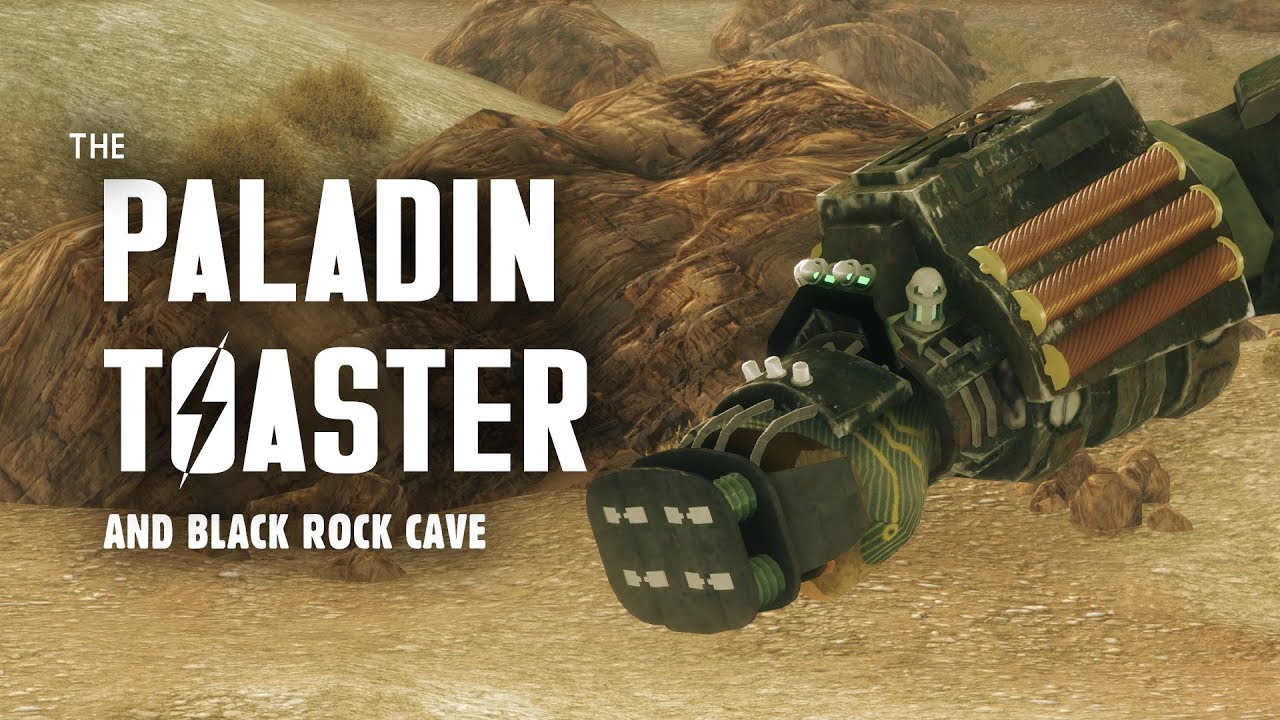 The Paladin Toaster and Black Rock Cave - Fallout: New Vegas Lore - YouTube