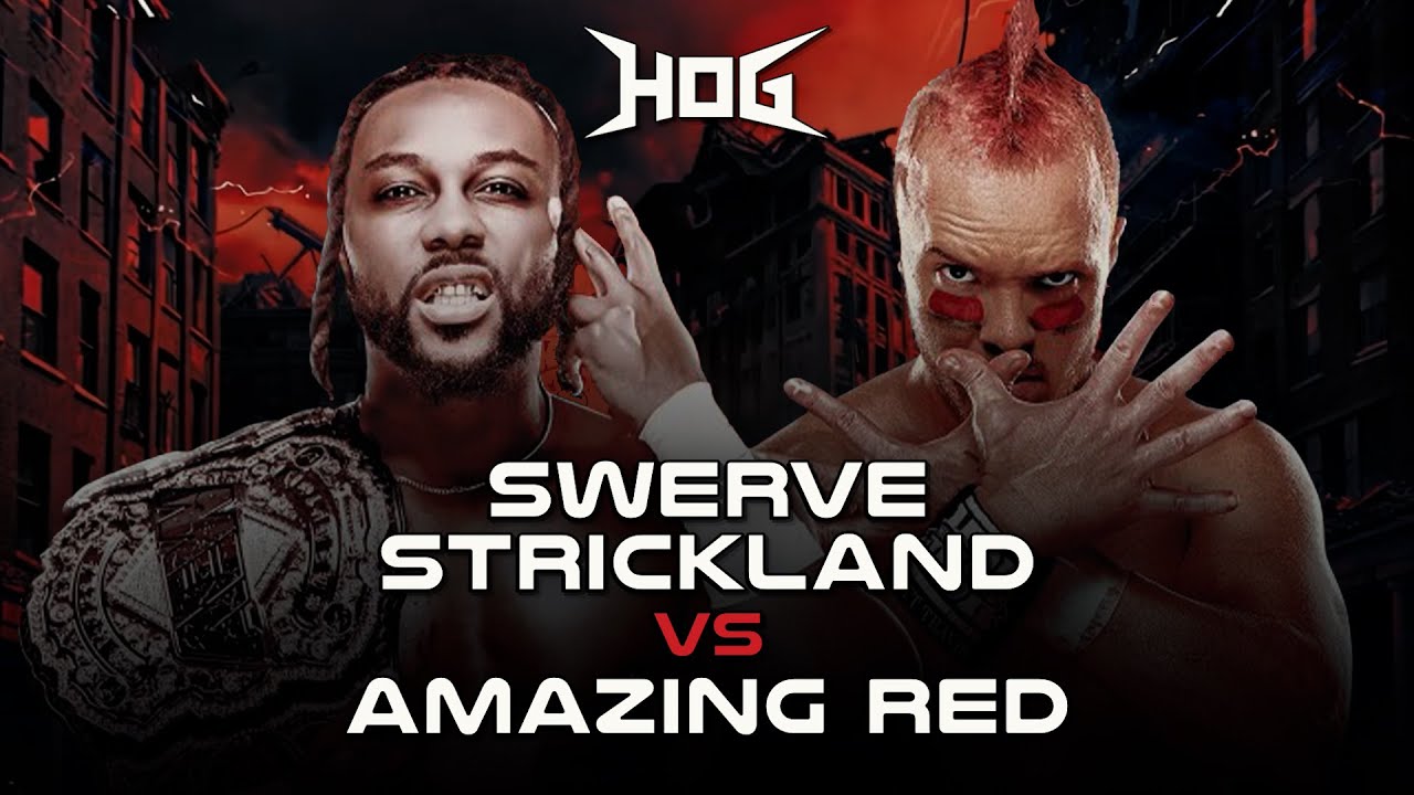 Swerve Strickland vs Amazing Red [Full Match] HOG High Intensity 11 (7 ...
