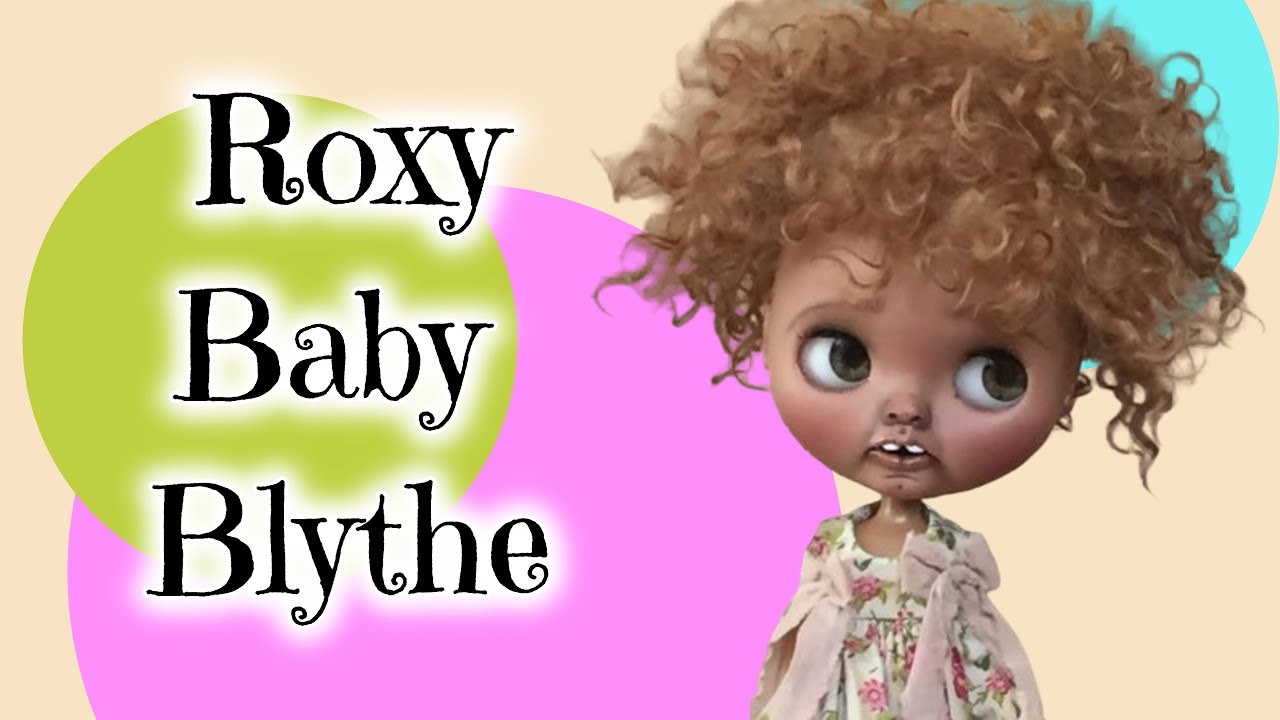 Making Teeth for a Custom Blythe Doll with Roxy Baby Blythe - YouTube