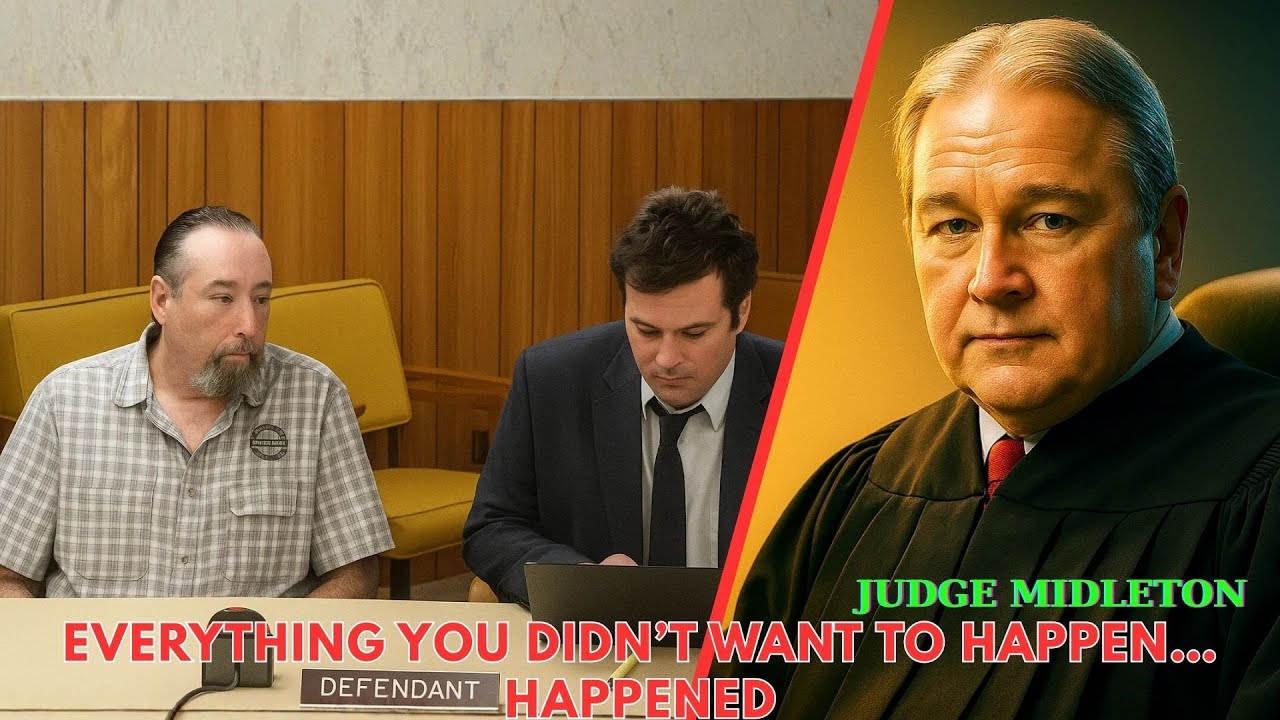 “Judge Middleton STOPS Court: ‘I Don’t Want to Be in the Same Room With ...