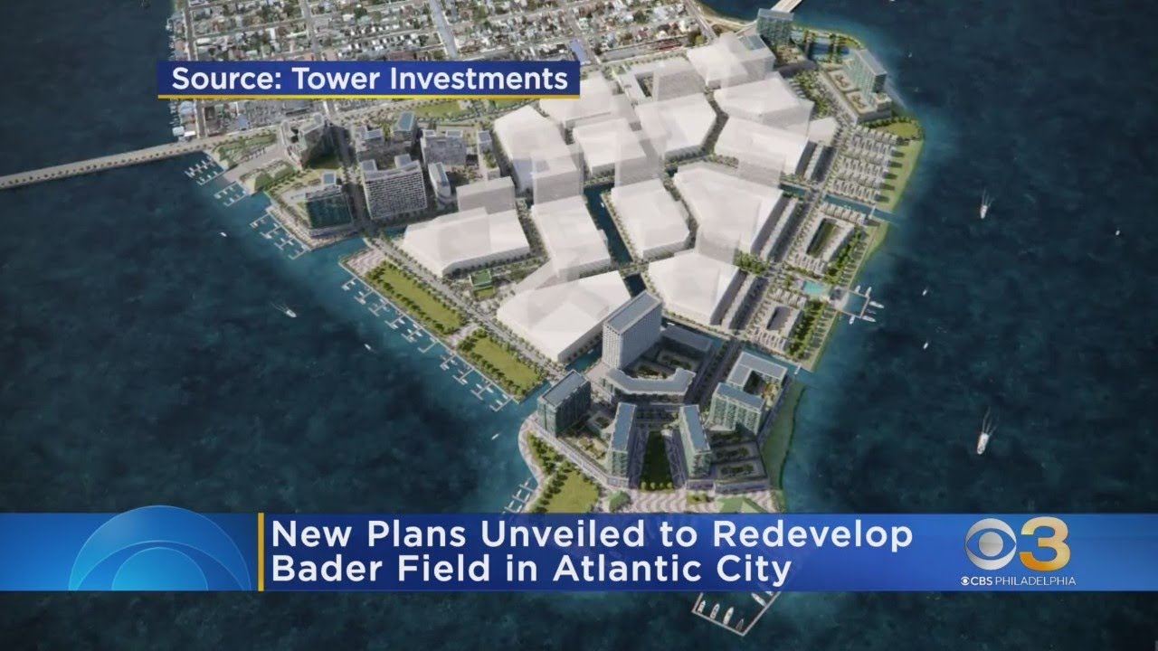 New plans unveiled to redevelop Bader Field in Atlantic City - YouTube