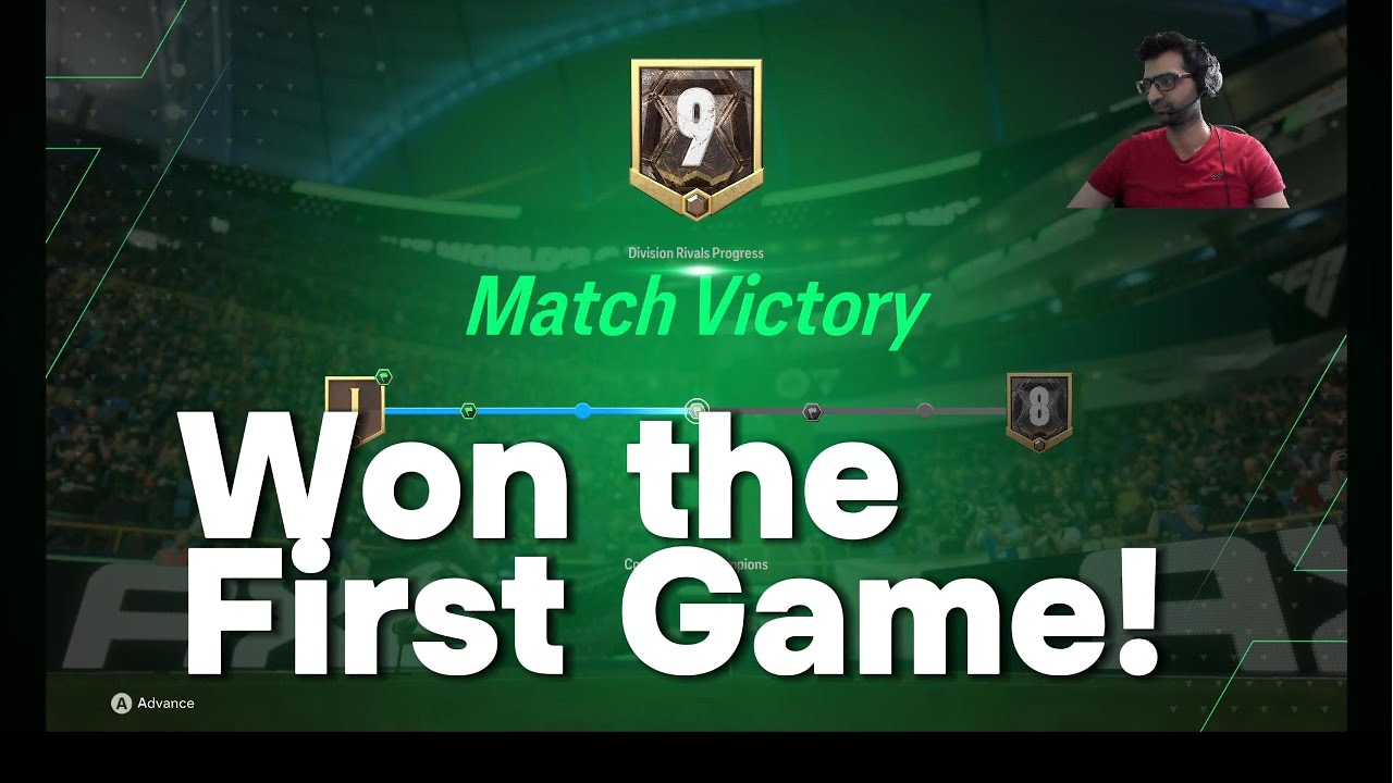 Won the first game | EA FC 24 | Division Rivals - YouTube