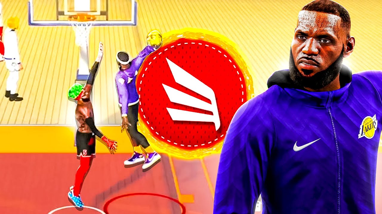 This LEBRON JAMES "SLASHING PLAYMAKER" BUILD is A CHEAT CODE in NBA ...