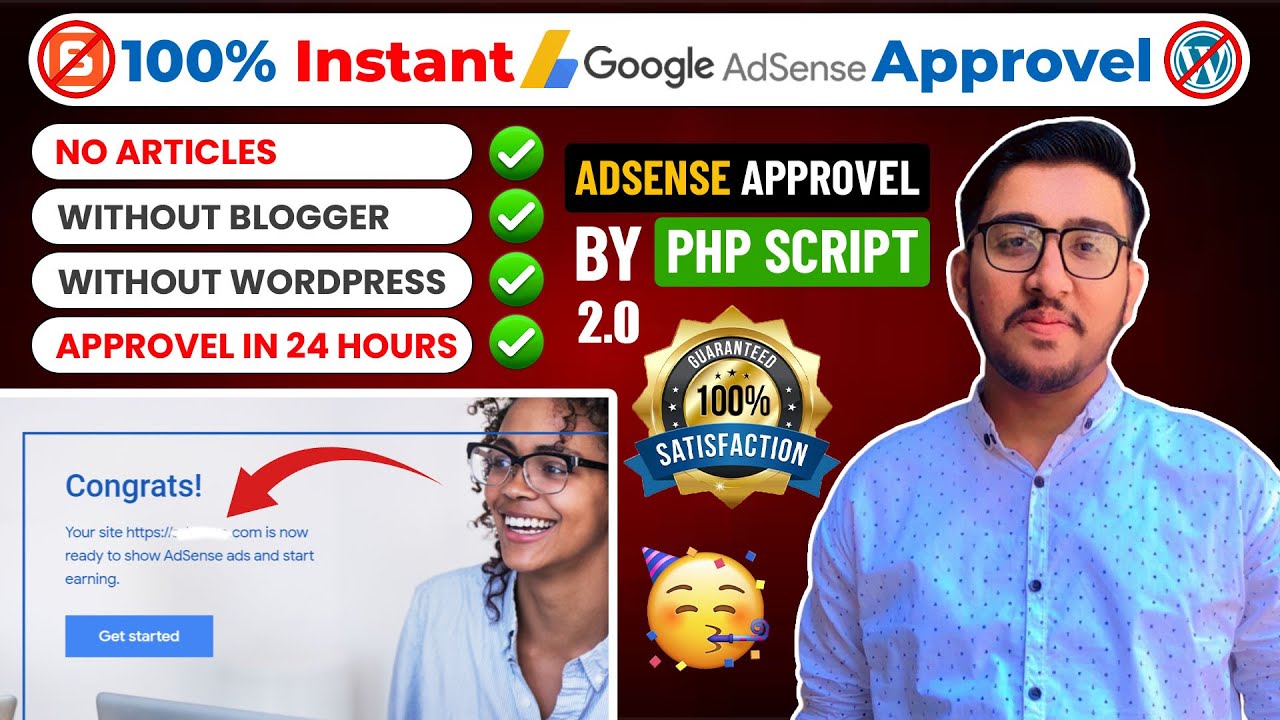 100% AdSense Approval PHP Script (Without Articles) | Get Google ...