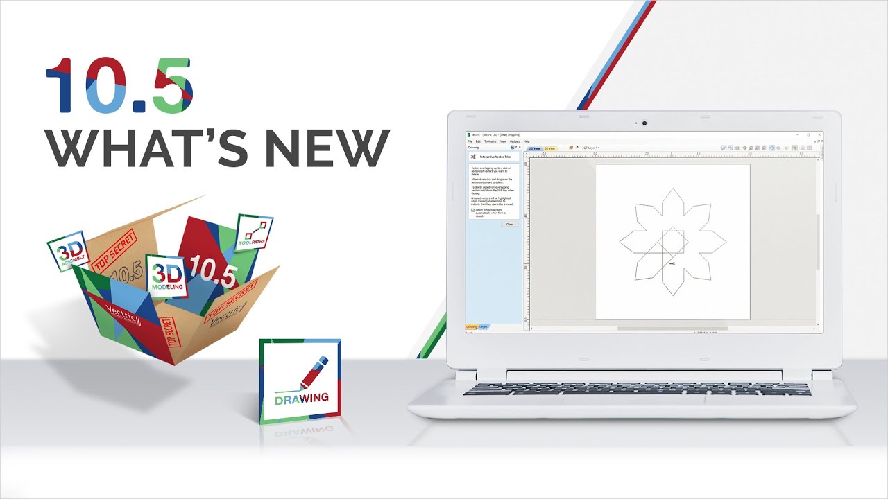 What's New in Cut2D Desktop Version 10.5 | Vectric CNC Software - YouTube