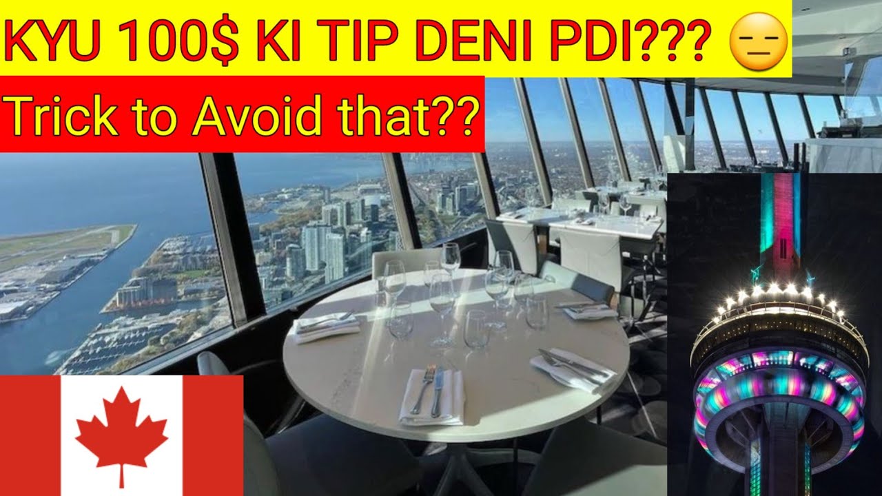 Toronto's Tallest Dinner: 360 Restaurant at CN Tower | Lunch at CN ...