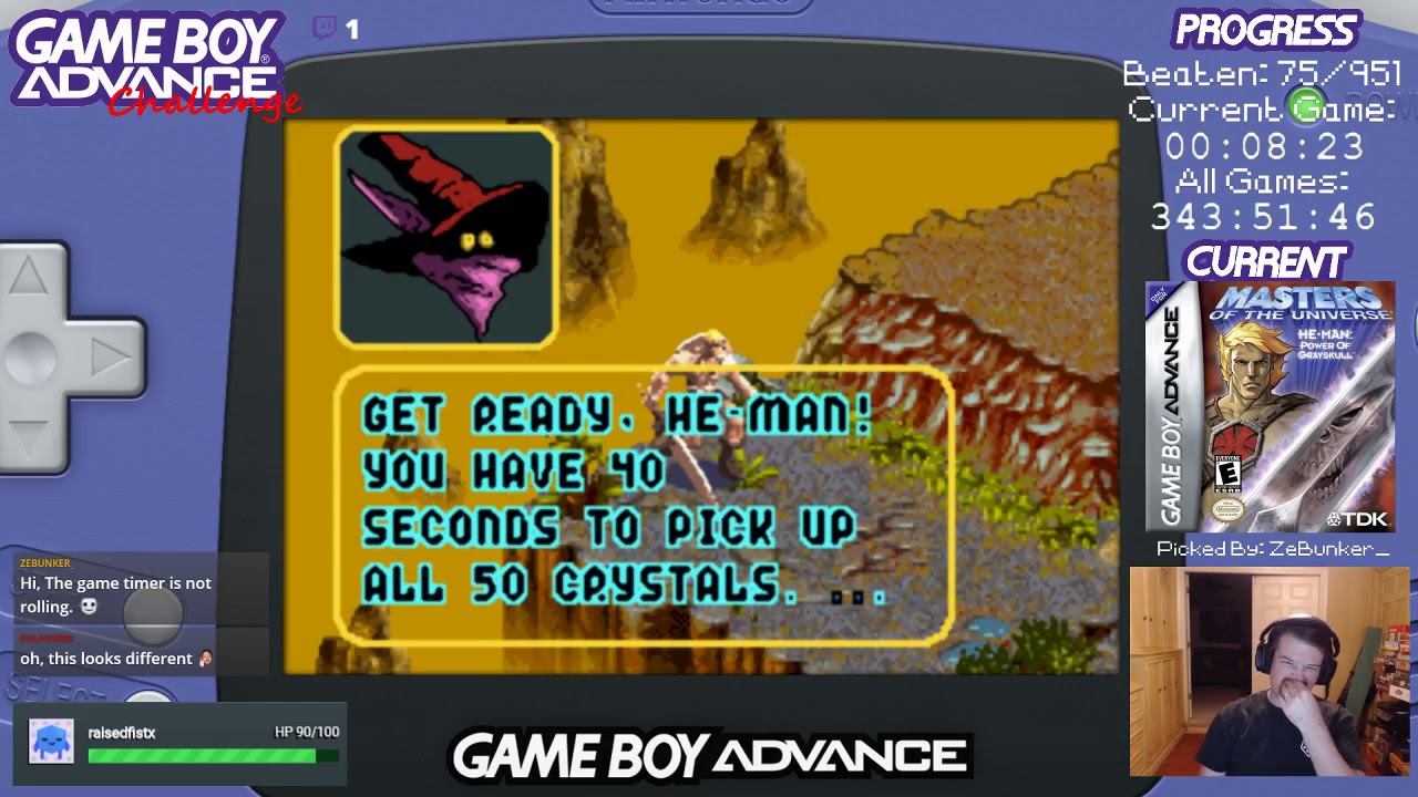 Masters of the Universe (GBA Challenge #76) (Let's Play) - YouTube