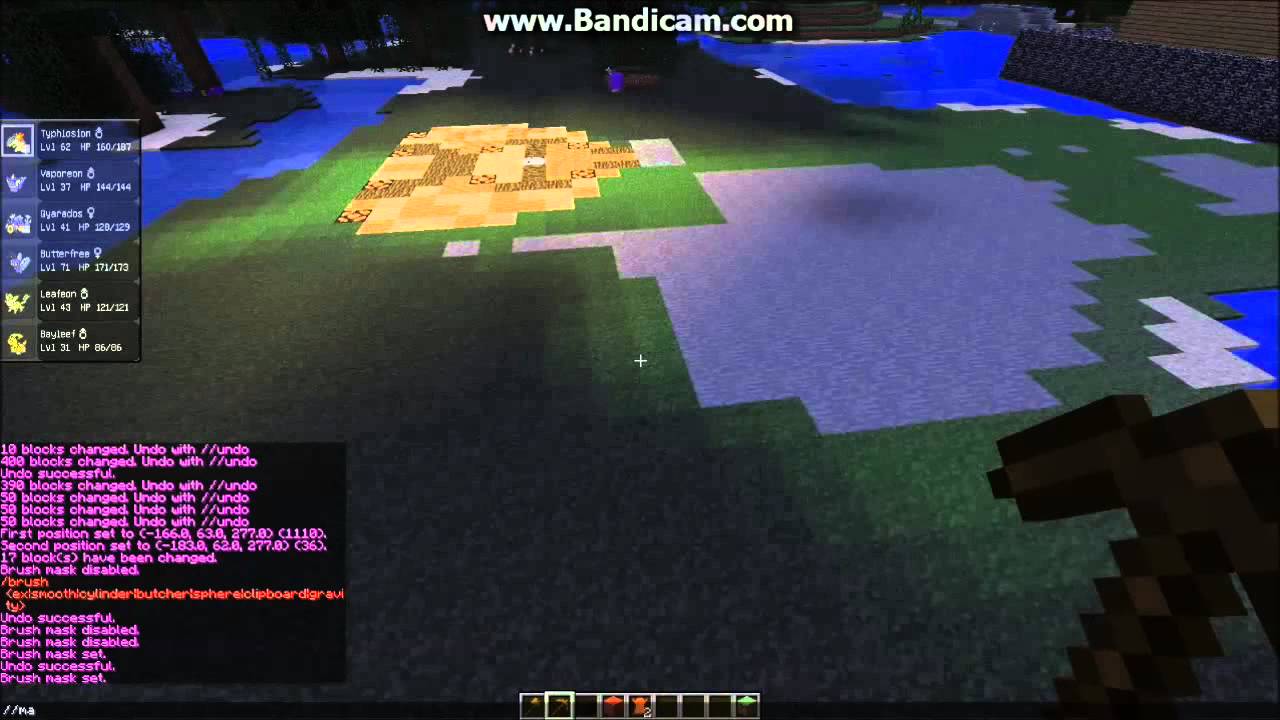 Minecraft: World Edit Tutorial #2 PT 1/2: Mask/Copy&paste/Stack - YouTube