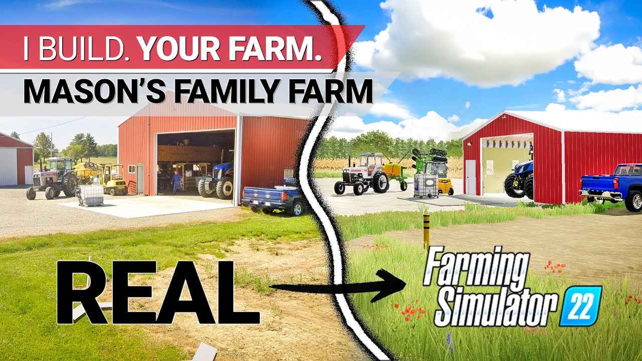 I BUILD. YOUR FARM | Mason's Family Farm | Fort Wayne, Indiana #fs22 ...