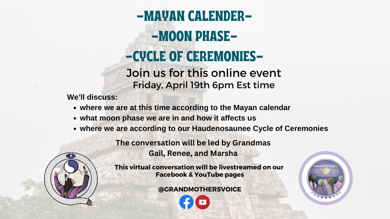 Mayan Calendar, Moon Phases and Cycles of Ceremonies - YouTube
