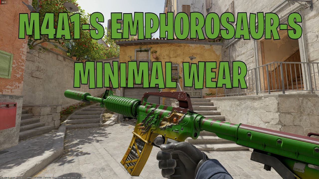 M4A1-S Emphorosaur-S | CS2 SKIN SHOWCASE #19 - YouTube