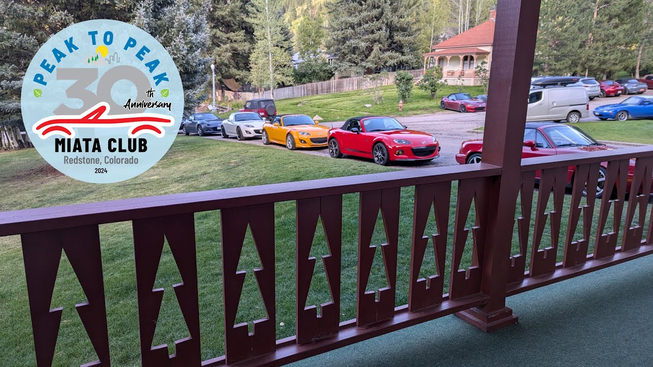 30th Anniversary Event - Peak to Peak Miata Club turns 30 - YouTube