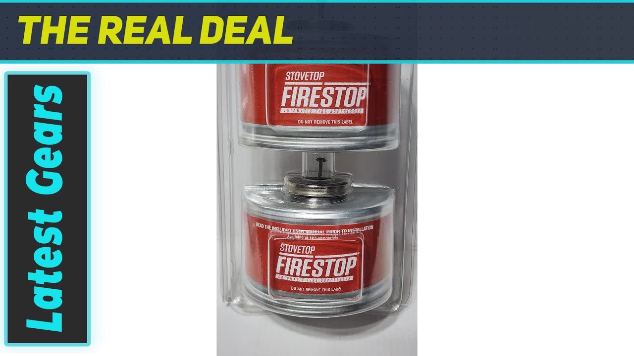Venthood Stovetop Firestop - Pair Pack | Safeguard Your Kitchen Now ...