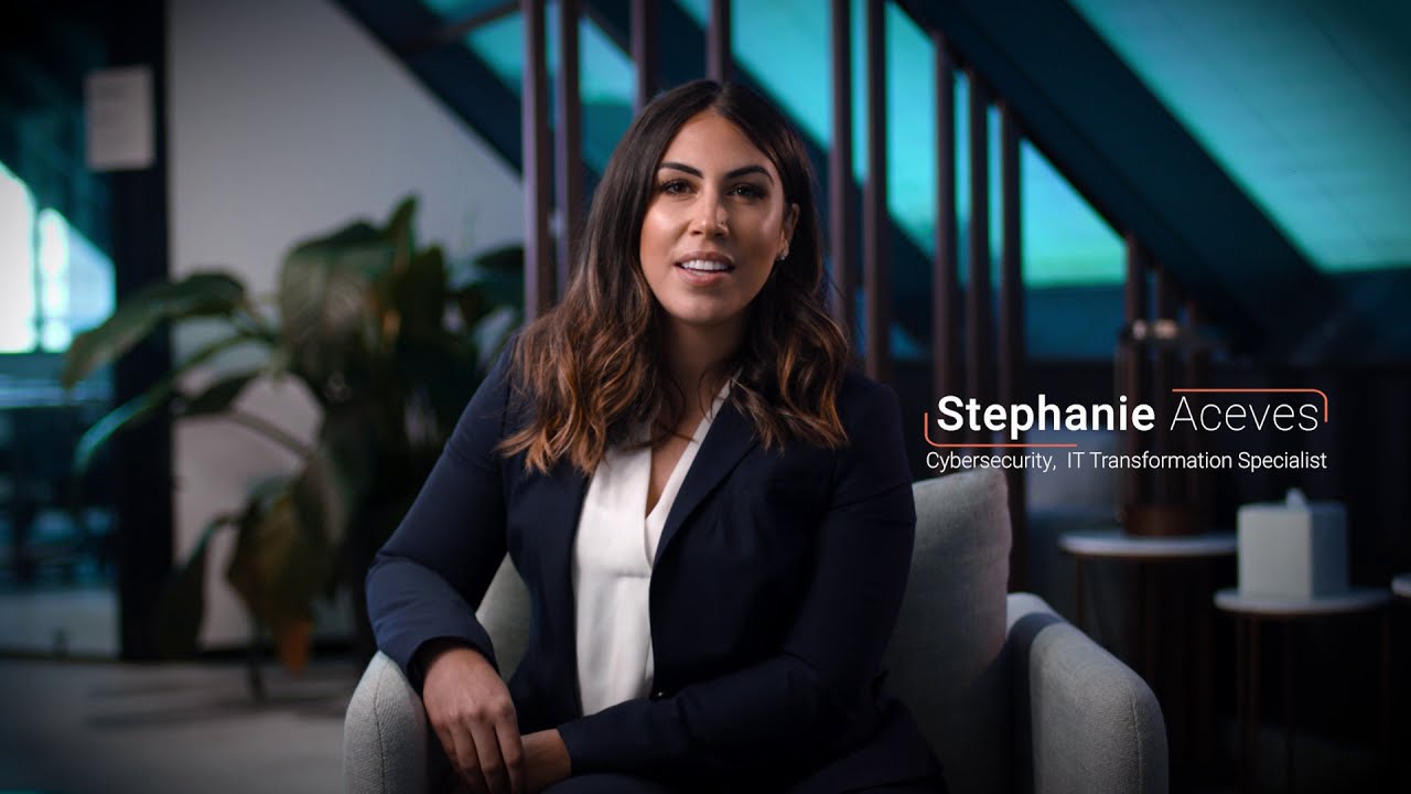 Meet Stephanie Aceves, Cybersecurity, IT Specialist - YouTube