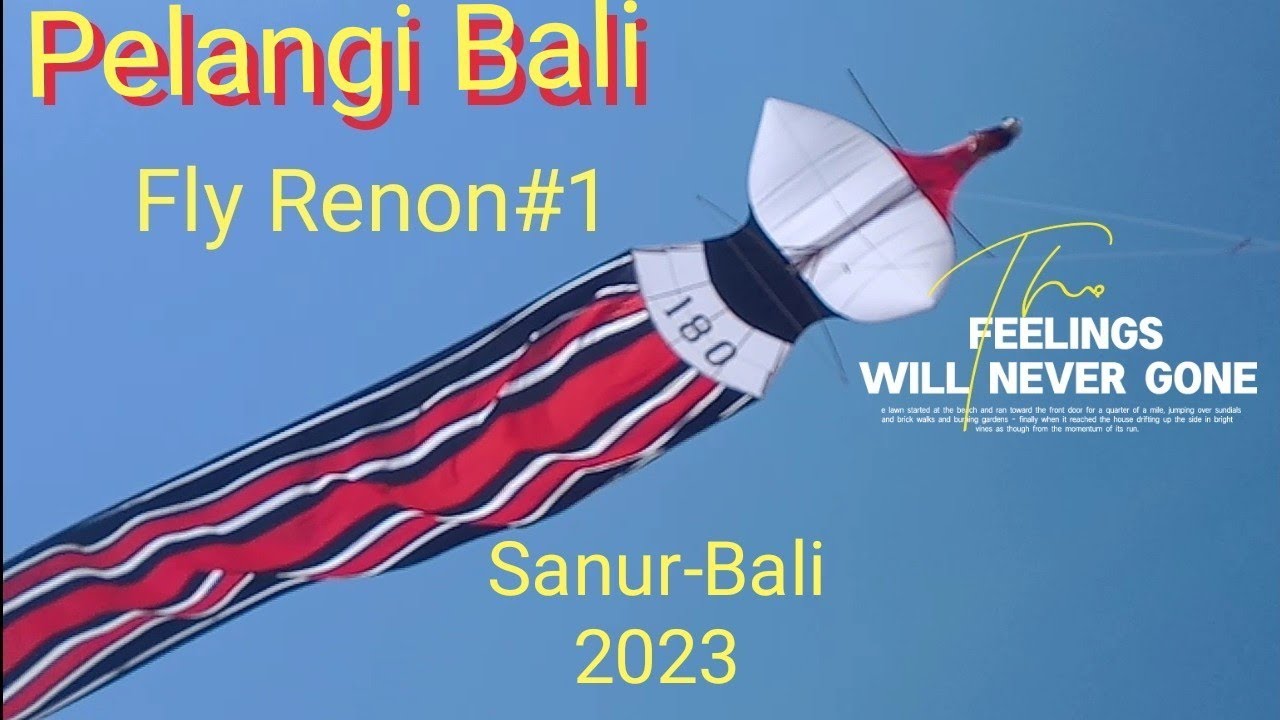 Layangan Layangan Janggan Mengudara,Padang Galak Sanur-Bali - YouTube