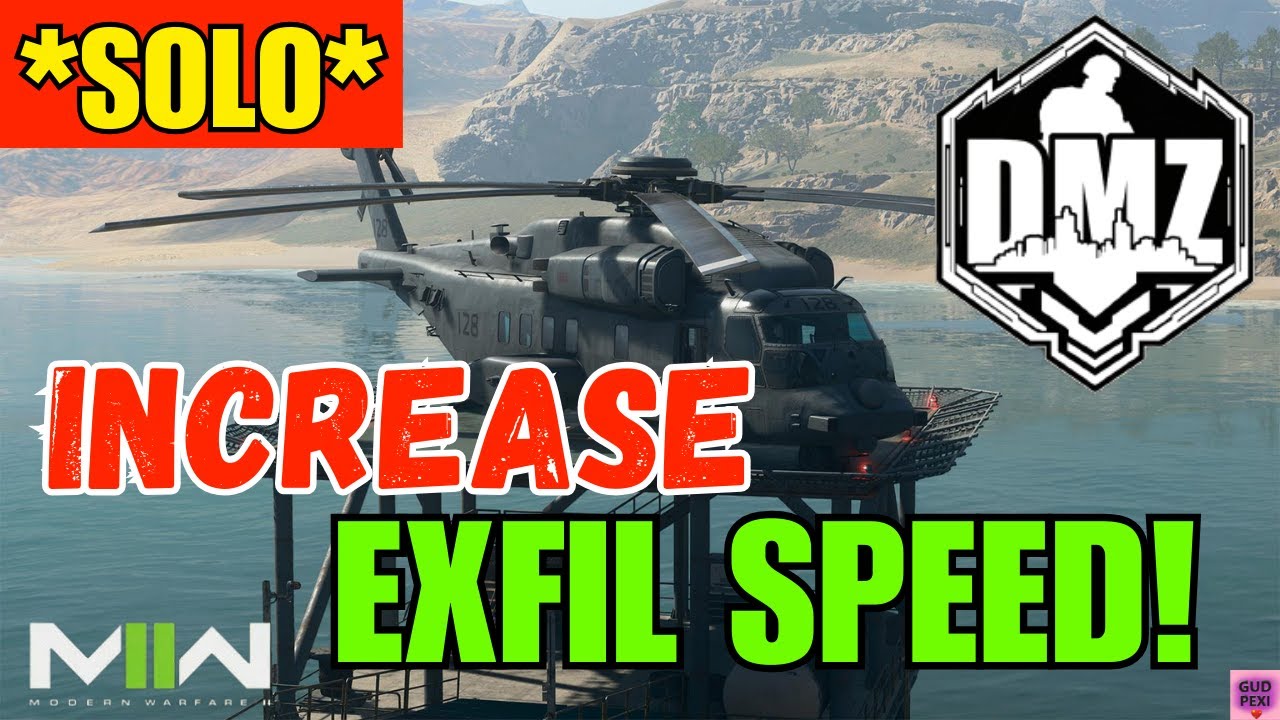 *NEW* DMZ SOLO - INCREASE EXFIL SPEED EASILY! (SOLO TIPS AND GLITCHES ...