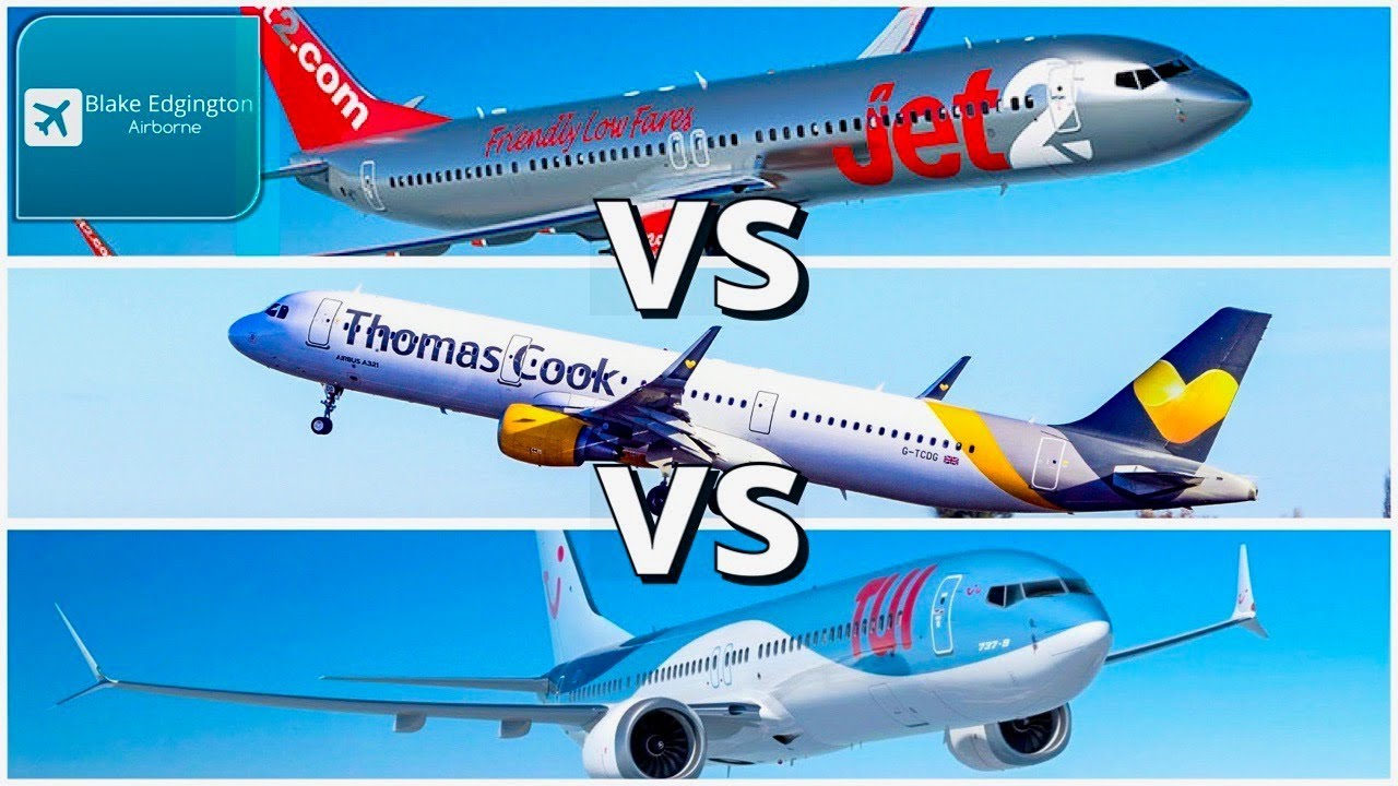 Best holiday airline? Jet2 vs Thomas Cook vs TUI - YouTube
