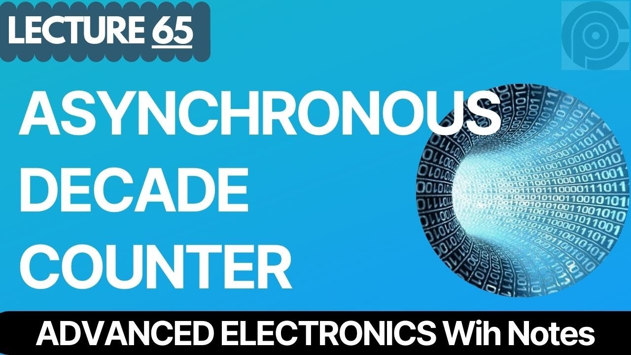 What is asynchronous decade counter? - YouTube