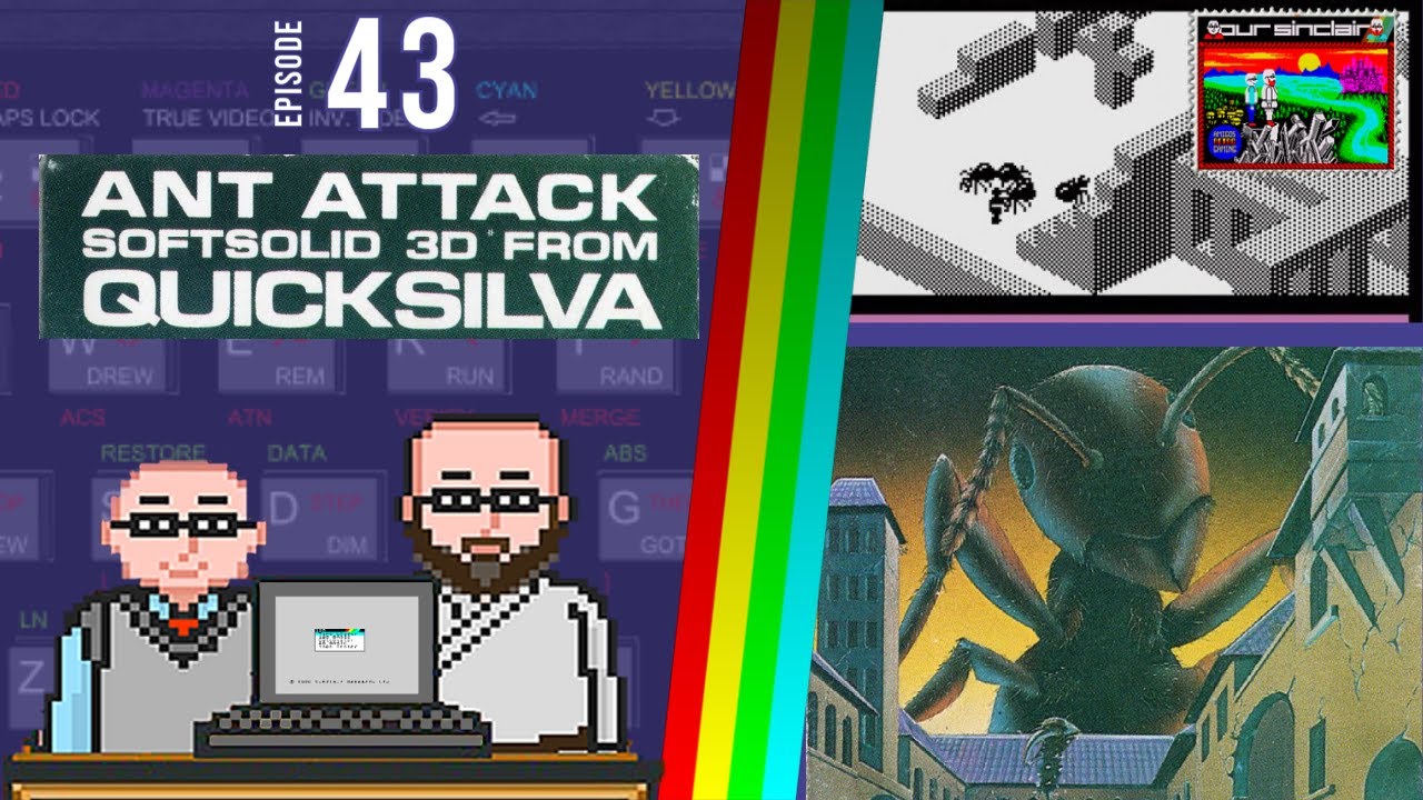Ant Attack by Quicksilva Review - Our Sinclair: A ZX Spectrum Podcast ...
