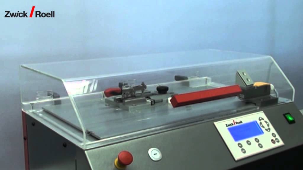 ZwickRoell Notching Machine ZNO - Zwick Kerbfräse ZNO - YouTube