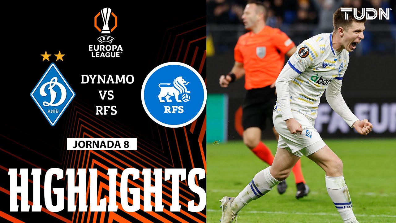 HIGHLIGHTS - Dynamo vs Rigas FS | UEFA Europa League 2024/25 | TUDN ...