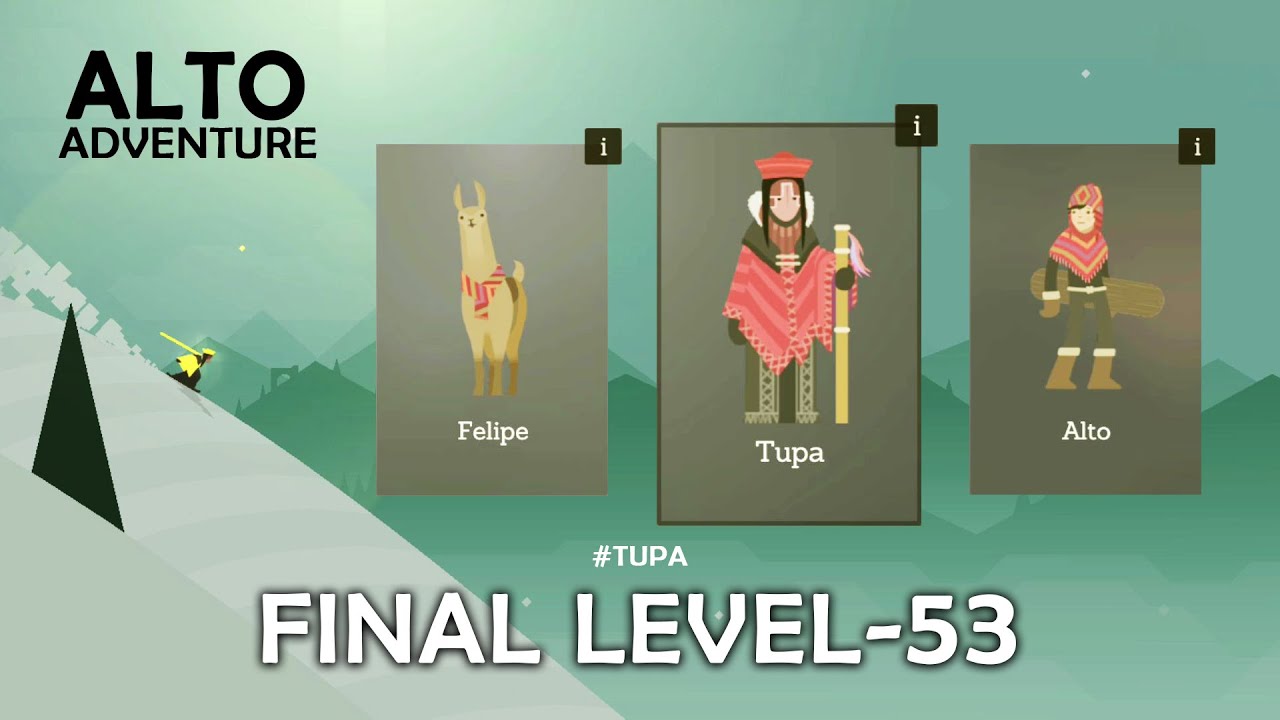 Alto Adventure - Tupa Wingsuit | Final Level 53 | T20 One - YouTube