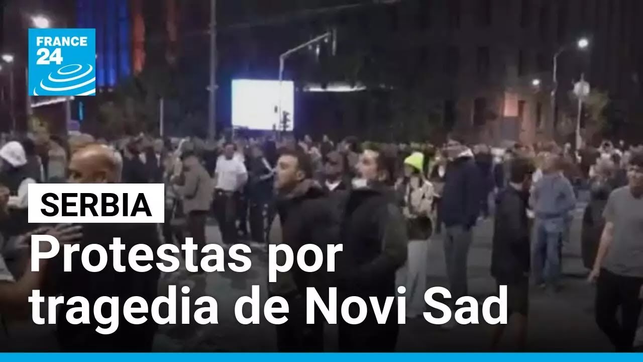 Vucic en la mira: continúan protestas por tragedia de Novi Sad ...