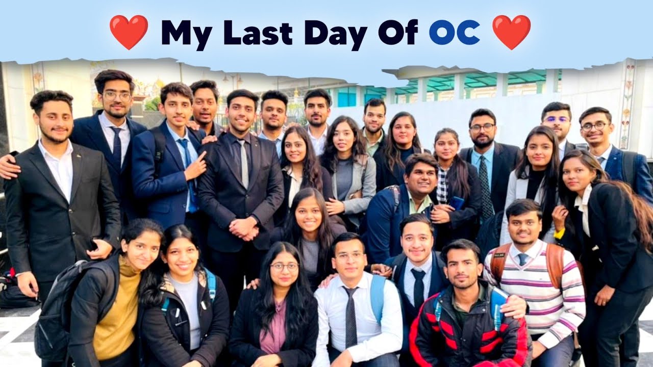 My Last Day Of OC | ICAI Orientation Course | ICAI OC Vlogs | Shubham ...