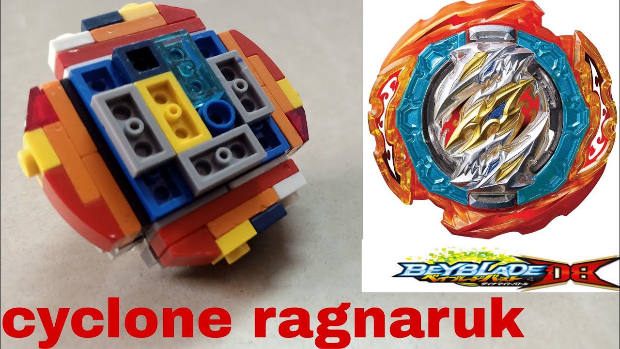 lego cyclone ragnaruk beyblade prototype| season 6 Beyblade - YouTube