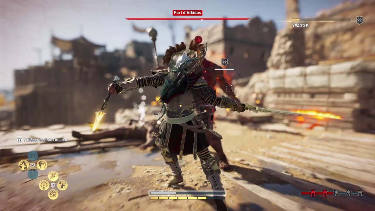 Assassin's Creed® Odyssey_Fort d'Alkidas_Lesbos_Niveau cauchemar - YouTube