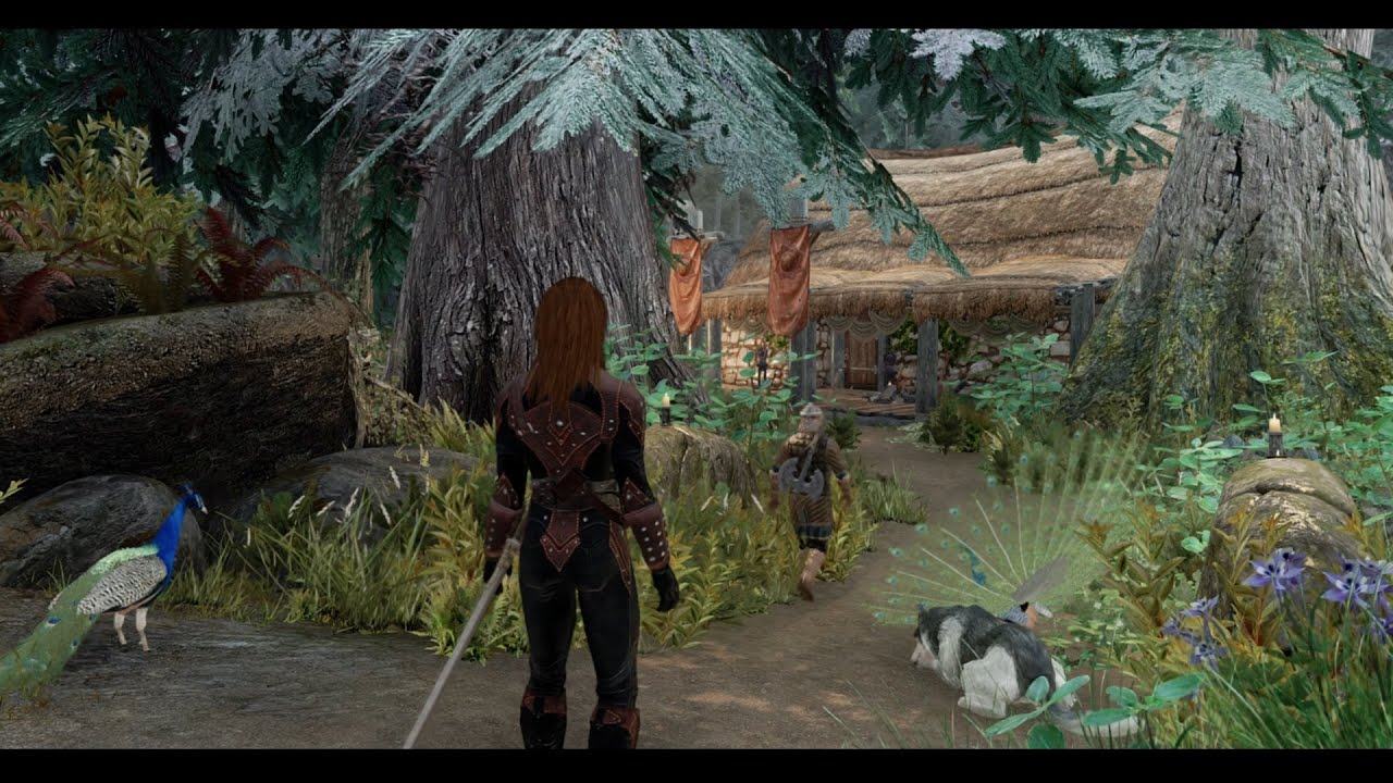 TESV Skyrim SE Modded Next Gen Graphics | PRT XII ENB + Ray Tracing ...