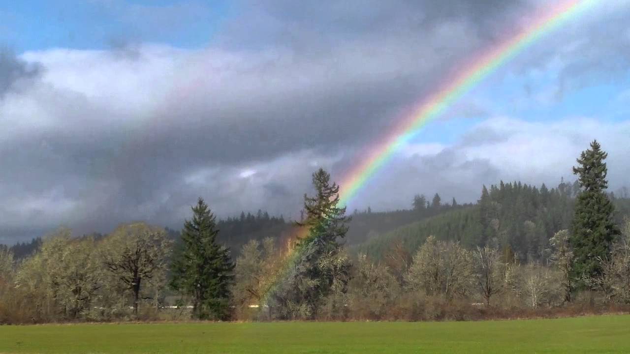 Rainbow & Fast Bright Flashes of Light - YouTube