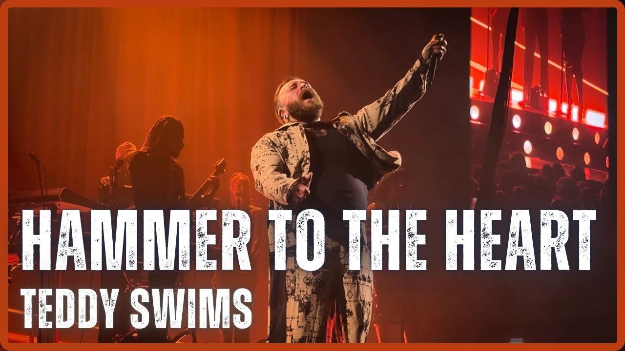 Teddy Swims - Hammer to the Heart (LIVE) in 4K - Vancouver, BC - Doug ...