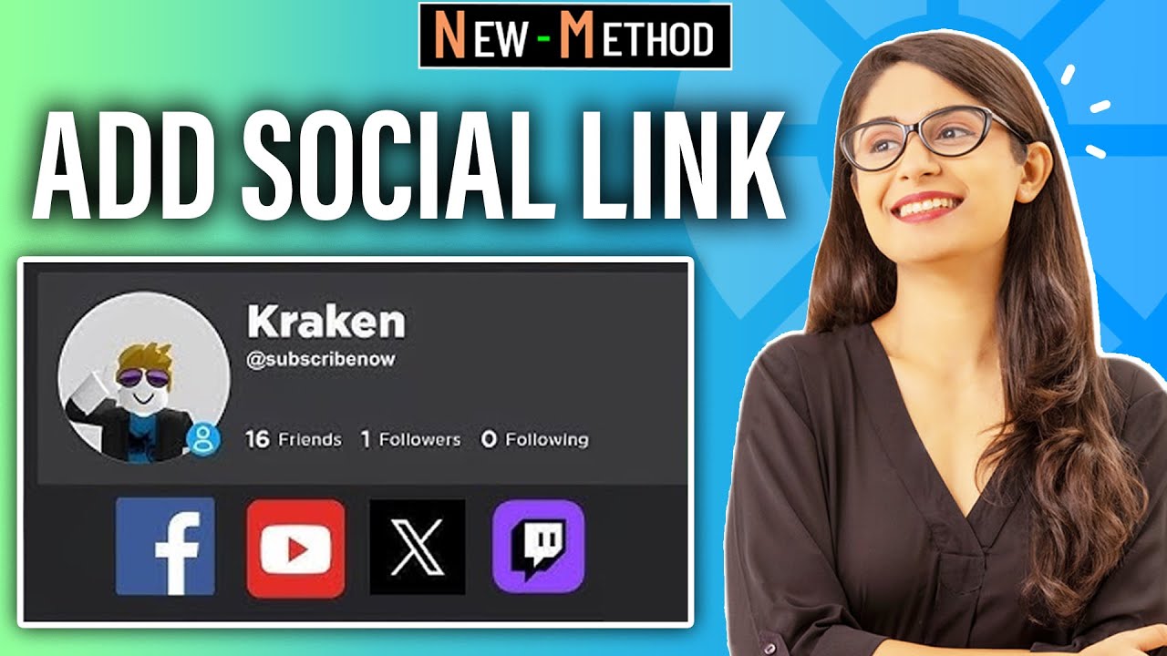 How To Add Social Links On Roblox Profile 2026 Full Guide - YouTube