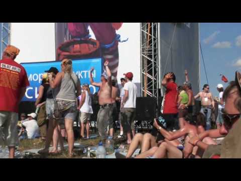 Нашествие 2009, веселые танцы, Ляпис Трубецкой