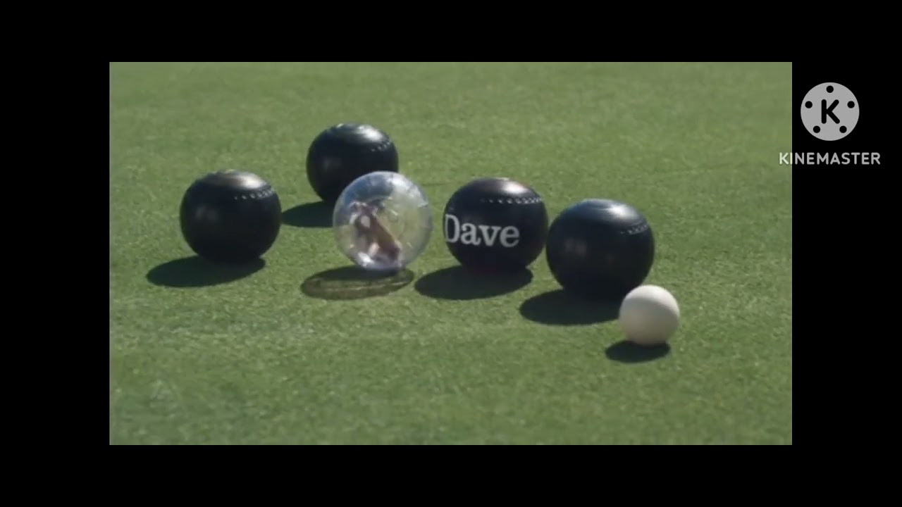 dave ident hamster lawn bowls 1 long 2014 2024 - YouTube