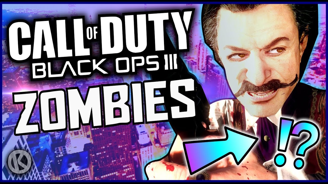 BO3 Zombies: Nero's Chewing Gum Fail (funny moments) - YouTube