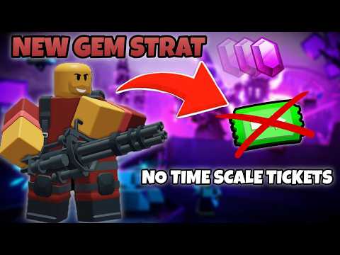 FASTEST and CHEAPEST Gem Grind SOLO in TDS - NO TIMESCALE TICKETS