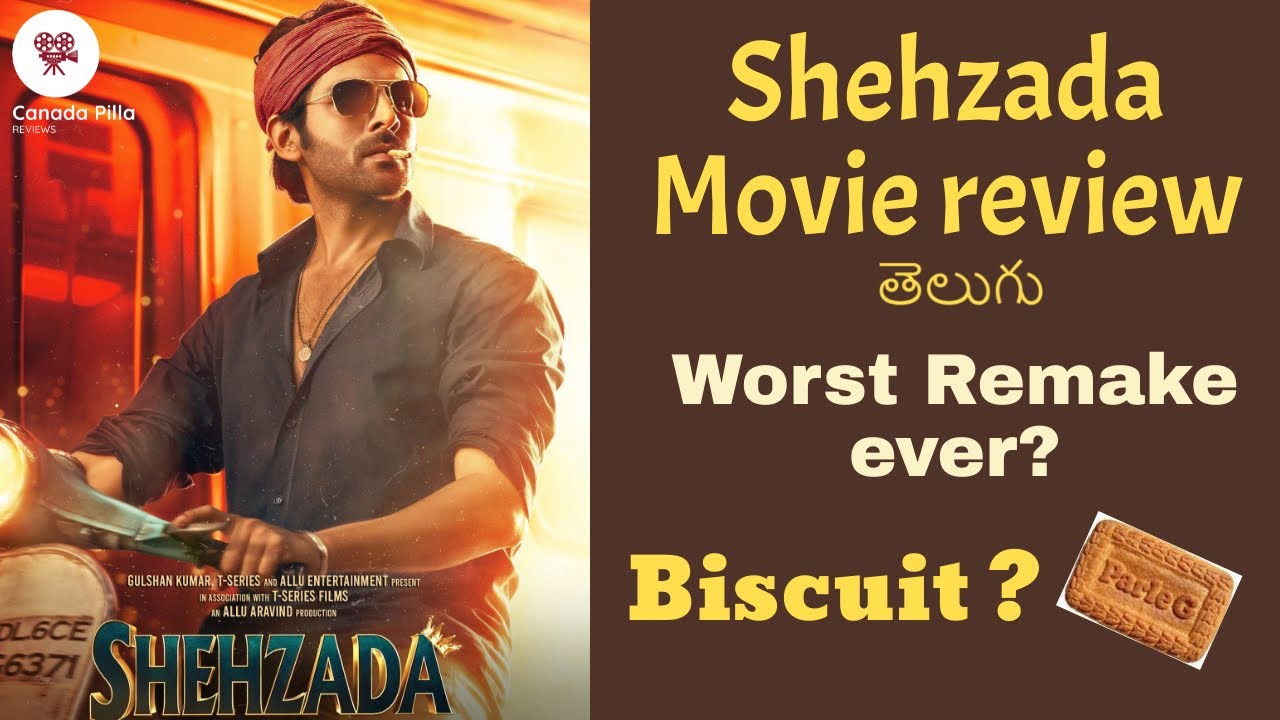 Shehzada Movie Review in Telugu | Worst remake ever? | Shehzada Roast ...