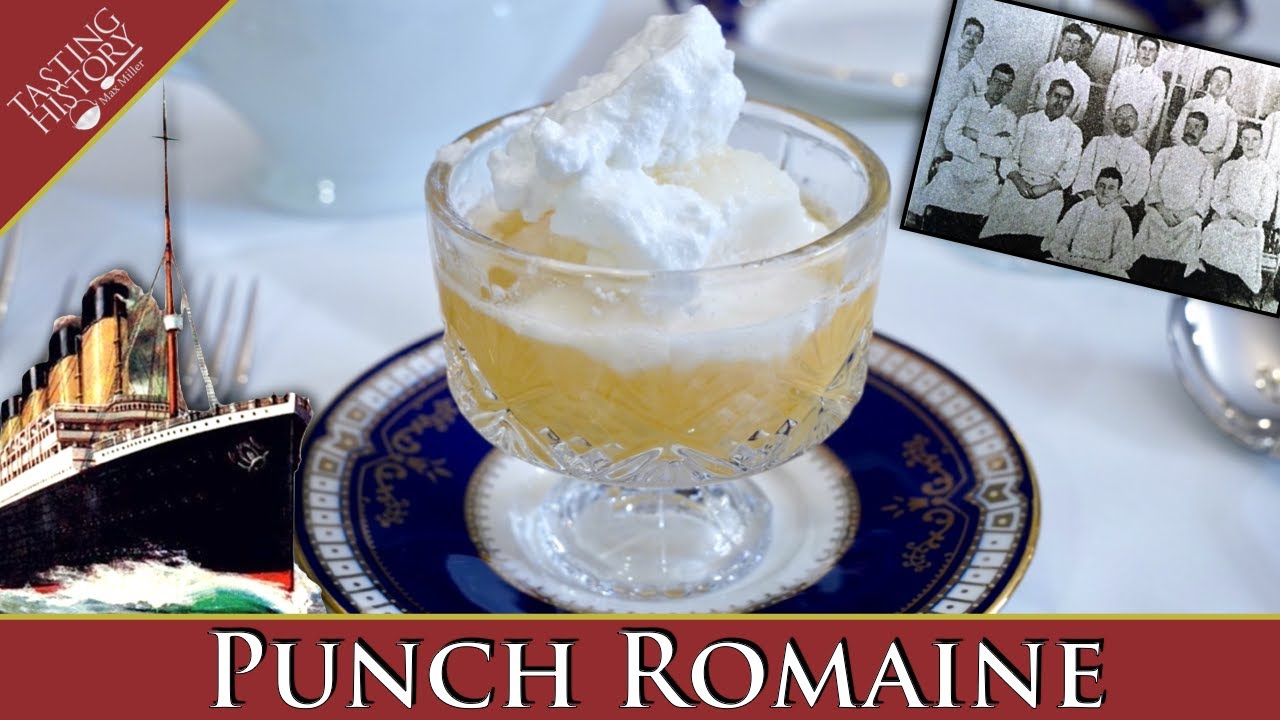 Punch Romaine from The RMS Titanic - YouTube