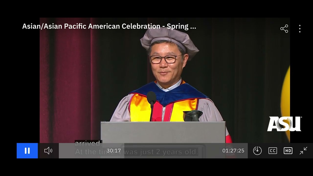 ASU Asian/Asian Pacific American Graduation Celebration clip - YouTube
