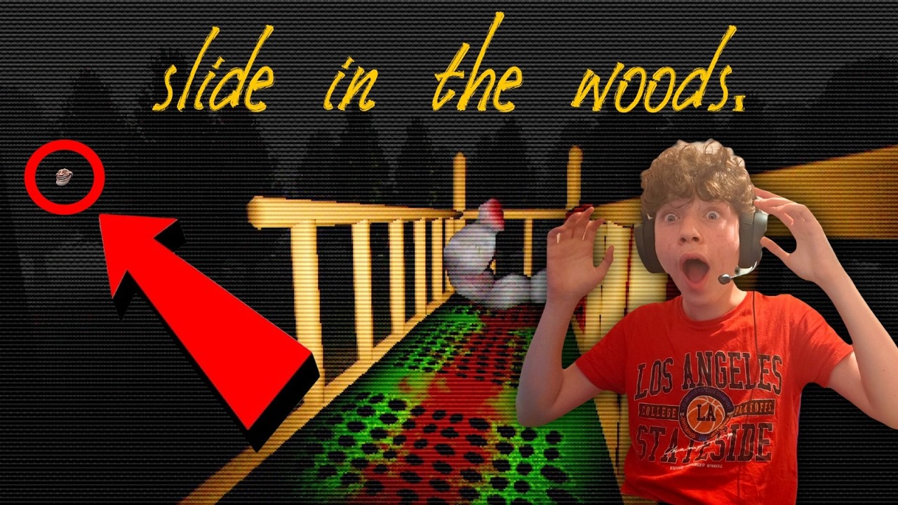 Never go on a slide at night.︱Slide in the Woods - YouTube