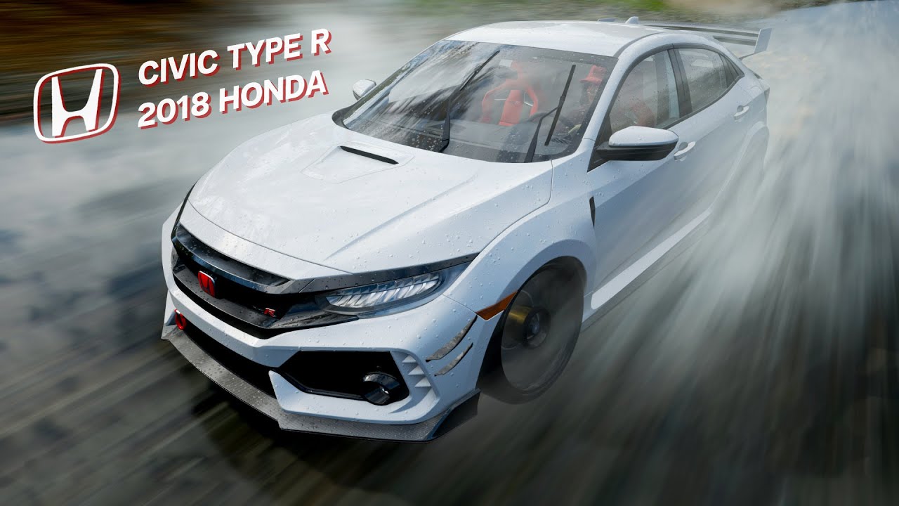 Forza Horizon 4 CIVIC TYPE R 2018 HONDA // driving VI - YouTube