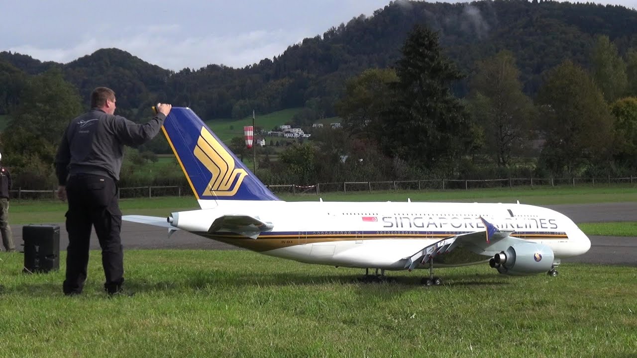 A380 AMAZING RC MECHANICAL ENGINEERING BY PETER MICHEL SCALE RC ...