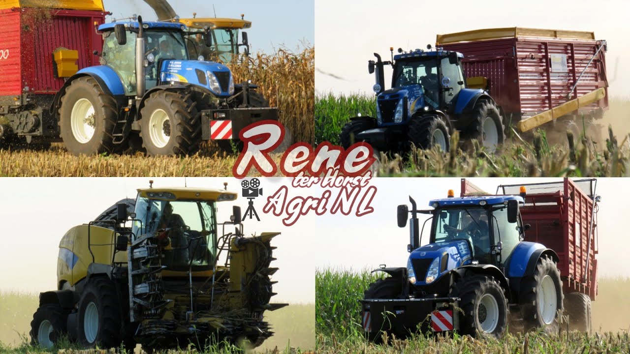 Mais Hakselen 2020 | NH Sounds | New Holland T8040, T7070 | Jansen Eupe ...
